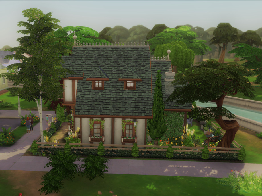 The Sims Resource | Medieval Cottage no CC