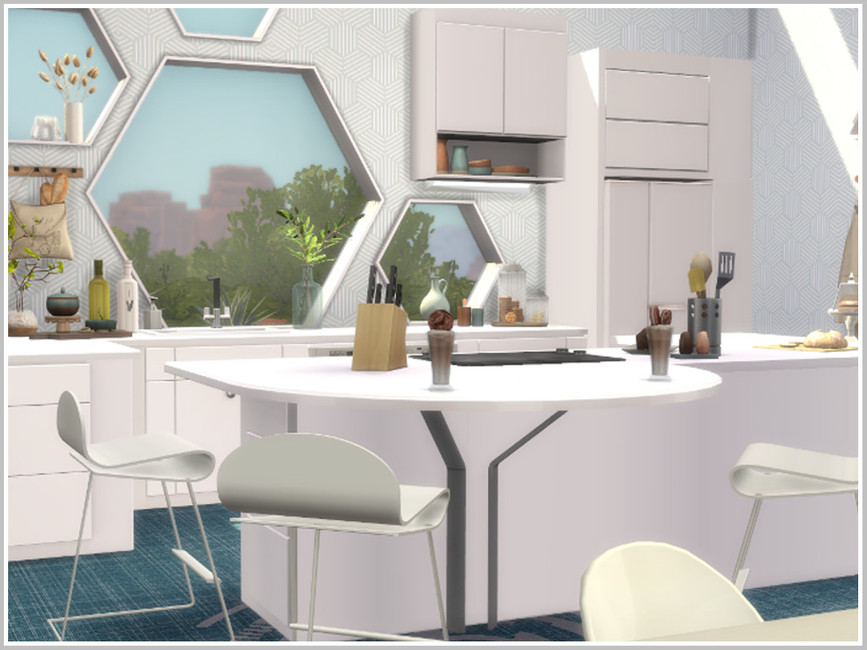 The Sims Resource - CyFi Ren Kitchen