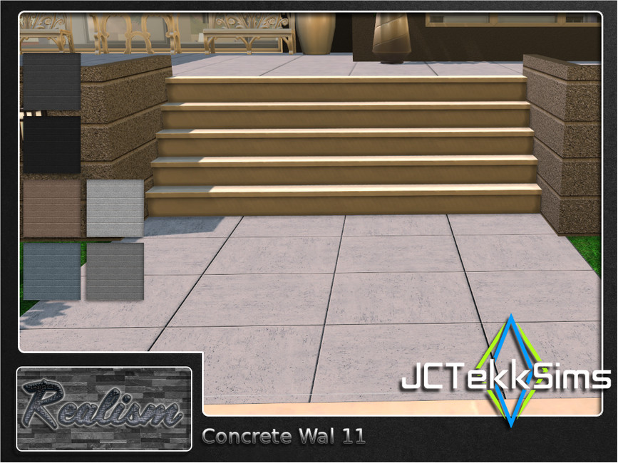 The Sims Resource - Concrete Wall 11