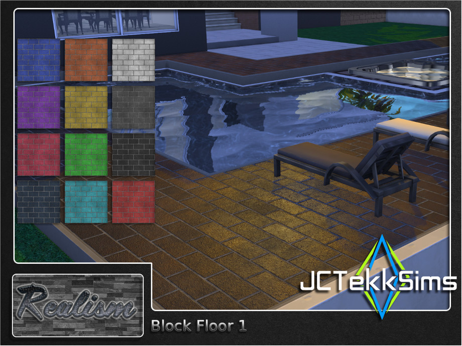 The Sims Resource | Block Floor 1
