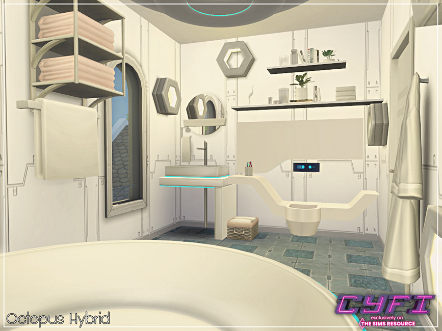 The Sims Resource - CyFi - Octopus Hybrid | CC only TSR