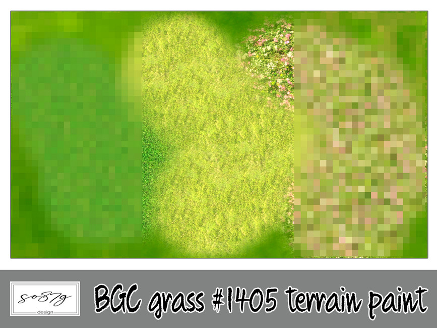 The Sims Resource - BGC grass 1405