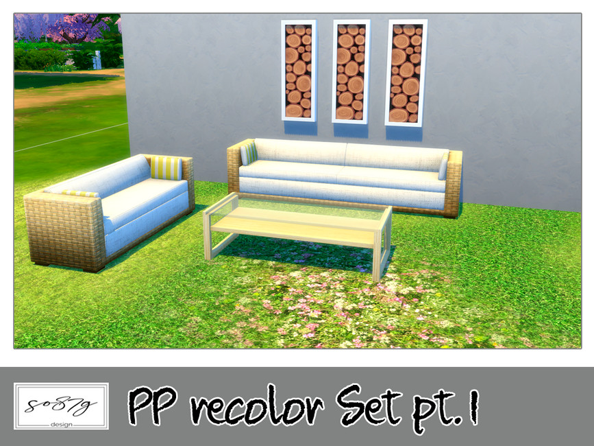 The Sims Resource - Perfect Patio recolor set pt.1