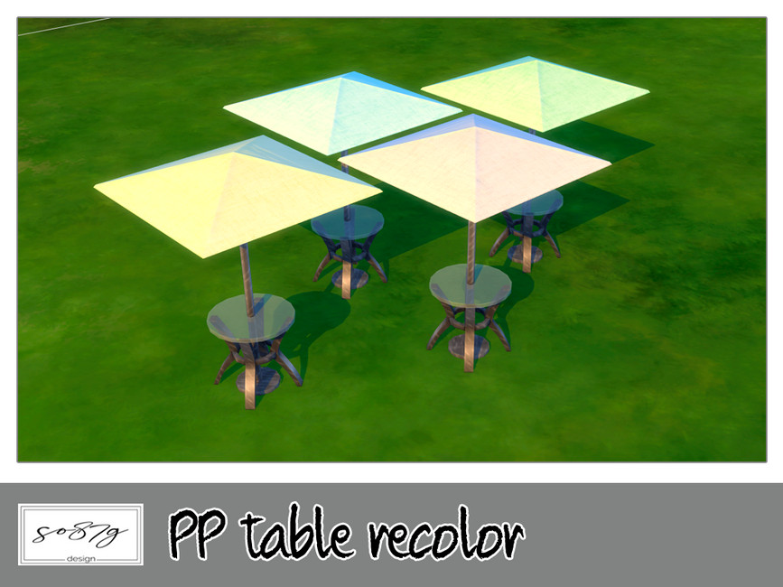 The Sims Resource - PP table