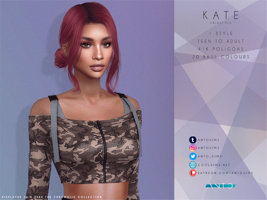 The Sims Resource - [Patreon] Kate