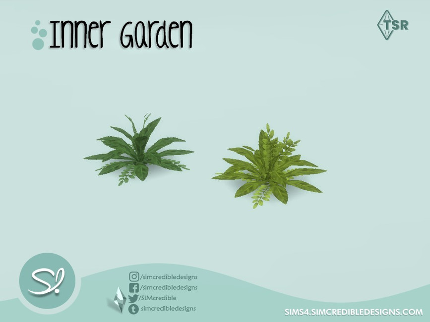 The Sims Resource - Inner Garden Shrub