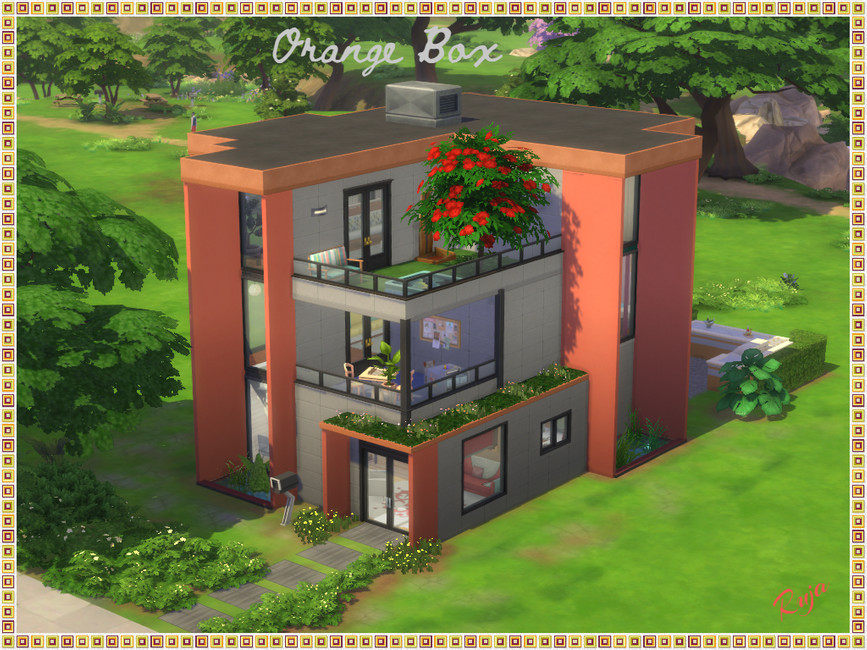 The Sims Resource - Orange Box