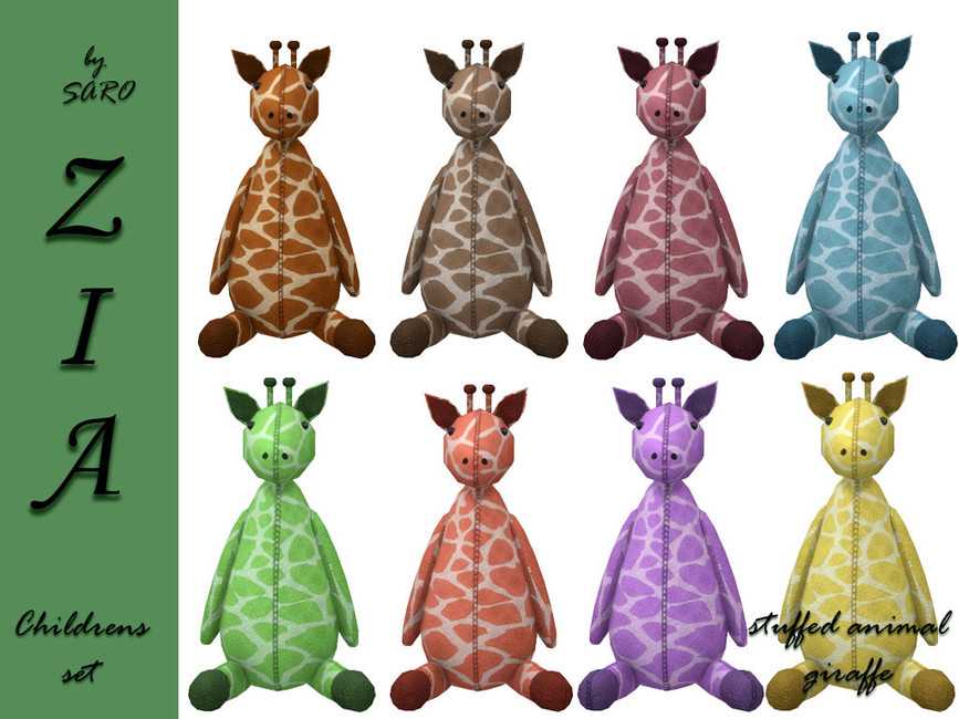 The Sims Resource - SARO kids giraffe
