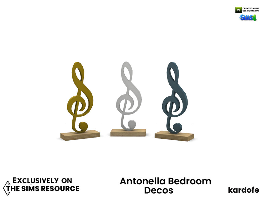 The Sims Resource - kardofe_Antonella Bedroom_Musical note