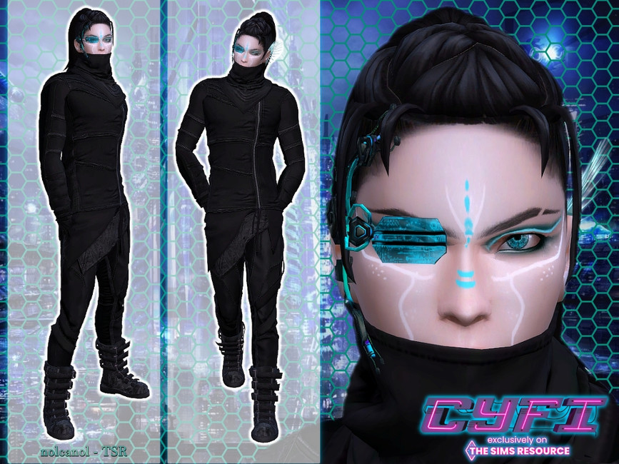 The Sims Resource - CyFi Davian Xan / TSR CC Only
