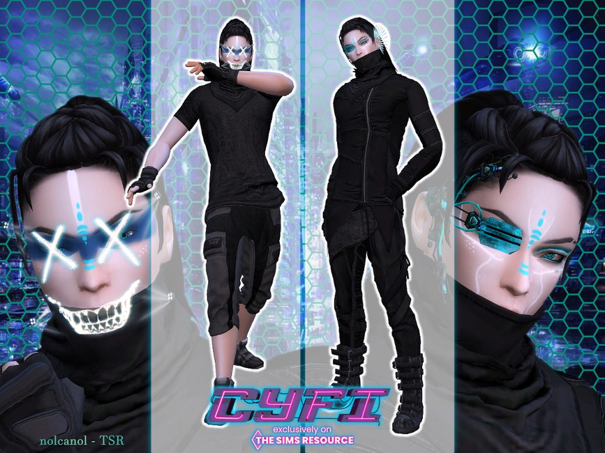 The Sims Resource - CyFi Davian Xan / TSR CC Only