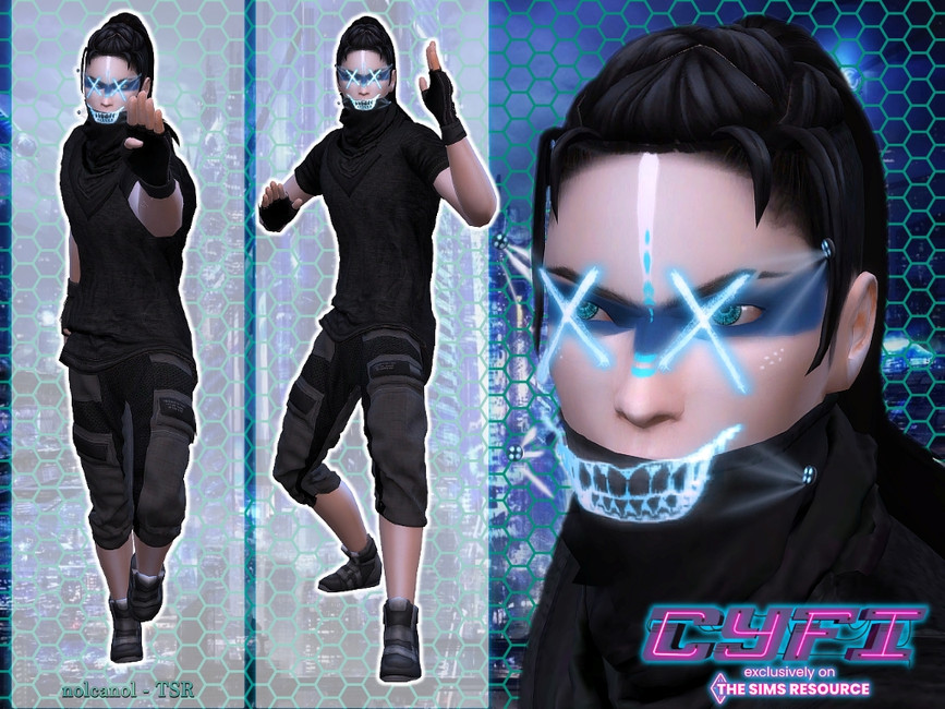 The Sims Resource - CyFi Davian Xan / TSR CC Only