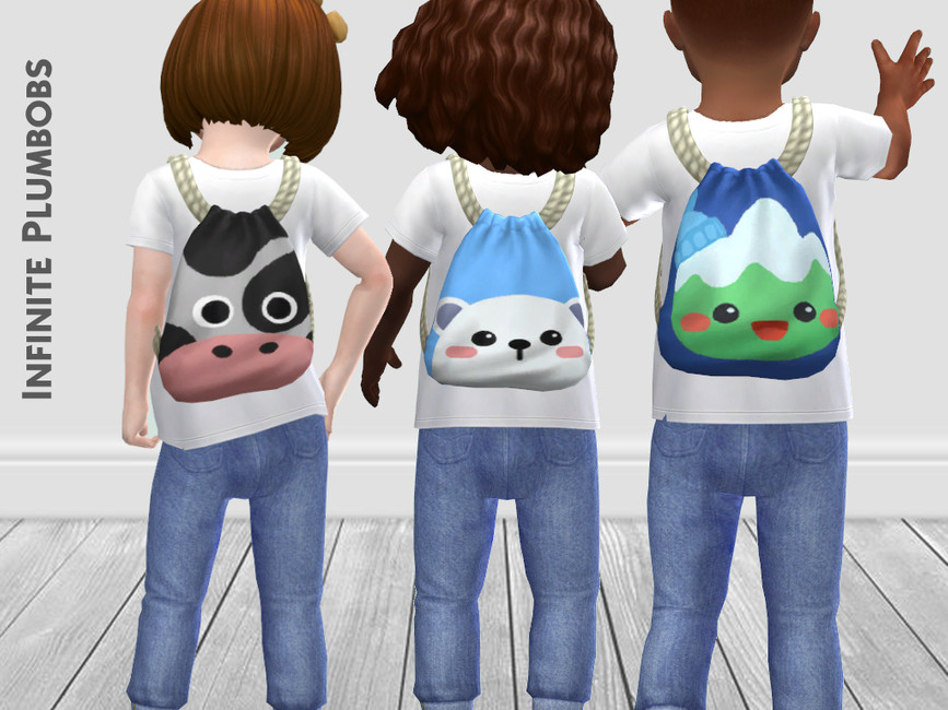 The Sims Resource - Toddler SE Drawstring Bag
