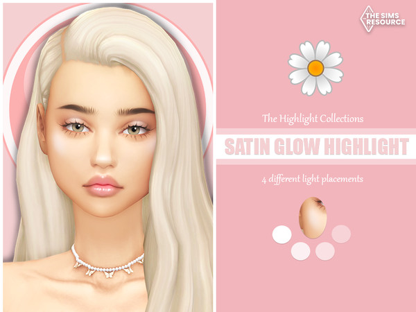 The Sims Resource | [PATREON] SATIN GLOW HIGHLIGHT
