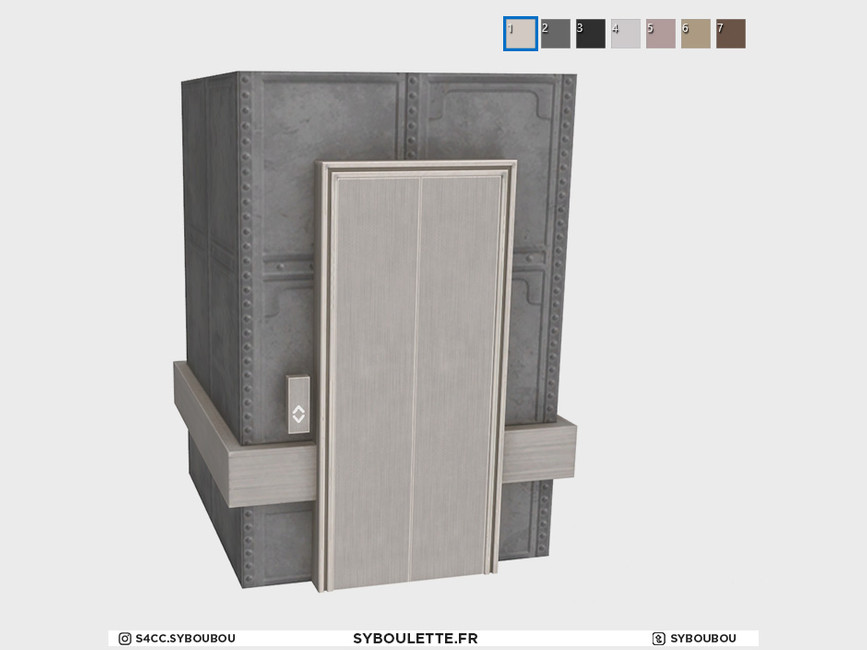 The Sims Resource - Lift - Classic elevator (City living version)