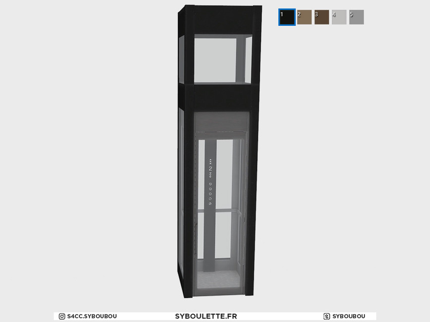 The Sims Resource - Lift - Glass elevator (medium)
