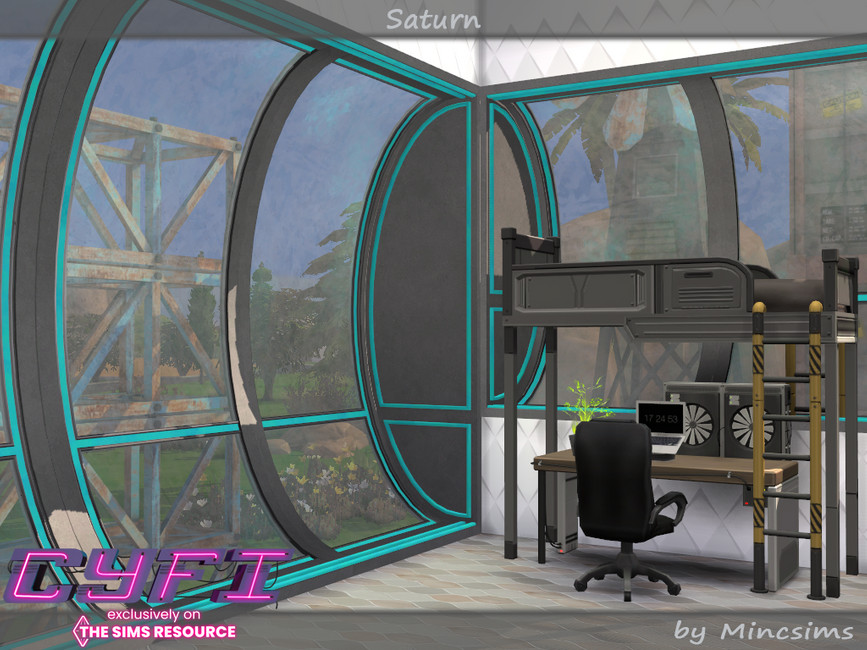 The Sims Resource - CyFi Saturn Windows