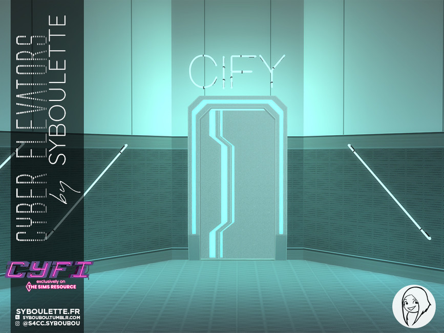 The Sims Resource - Scripted - CYFI - Cyber Elevators set