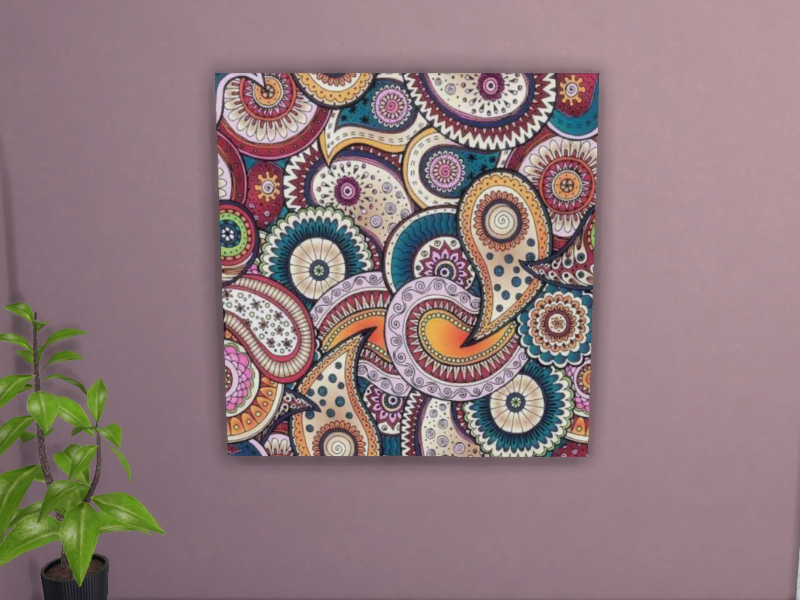 The Sims Resource | Abstract Paintings