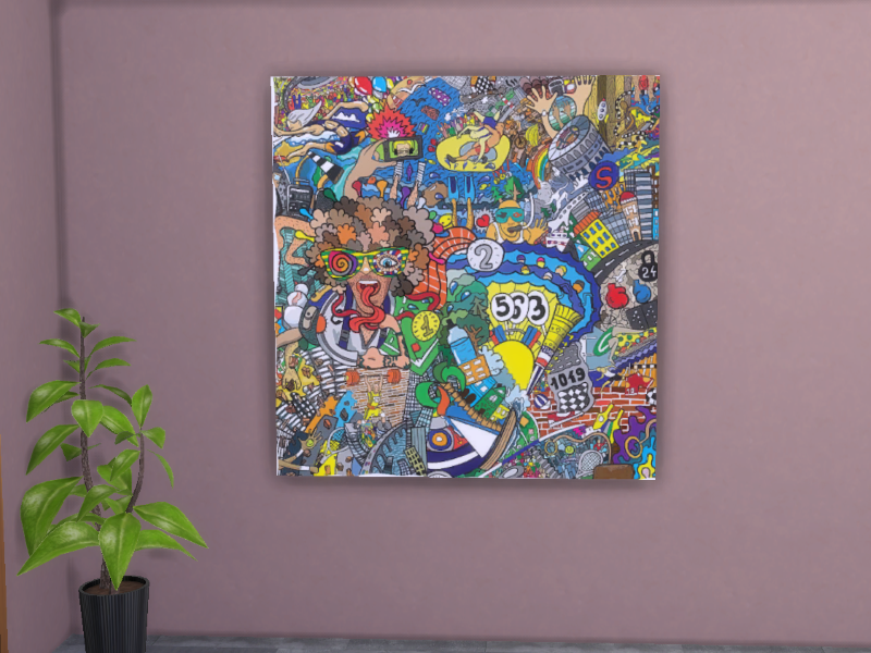 The Sims Resource | Abstract Paintings