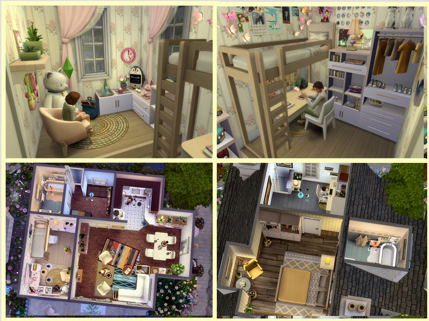 The Sims Resource - Rabbit's Hole Cottage no CC