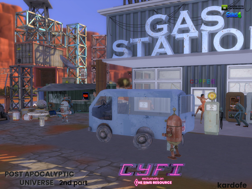 The Sims Resource - CYFI Post apocalyptic universe 2