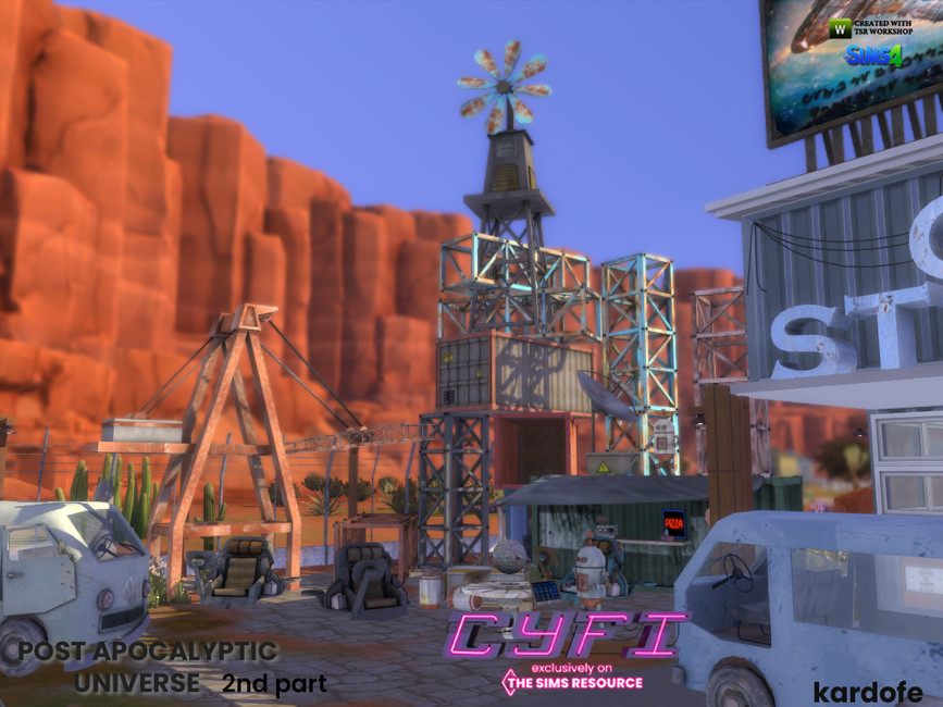 The Sims Resource - CYFI Post apocalyptic universe 2