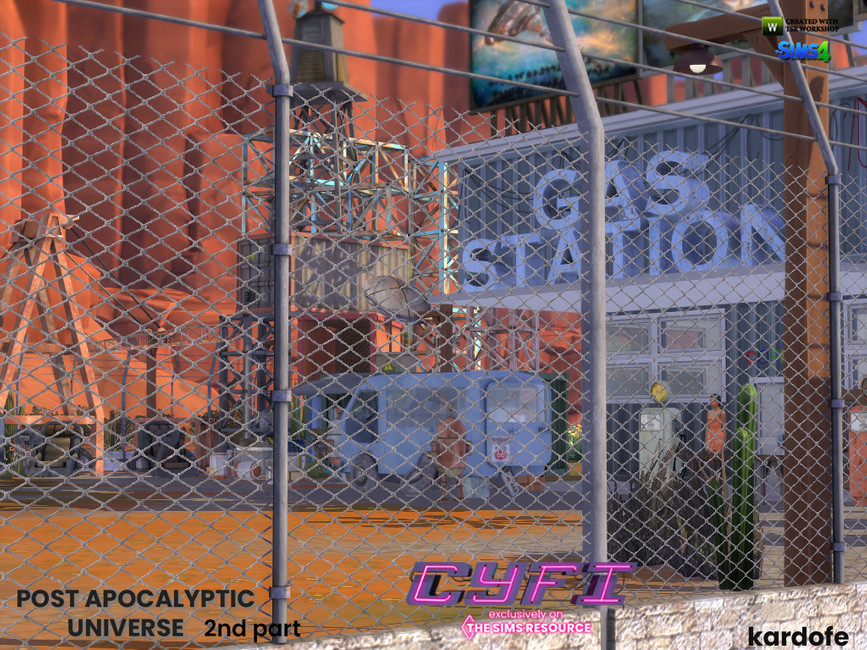 The Sims Resource - CYFI Post apocalyptic universe 2