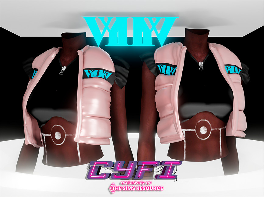 The Sims Resource - CyFi Collection - Top