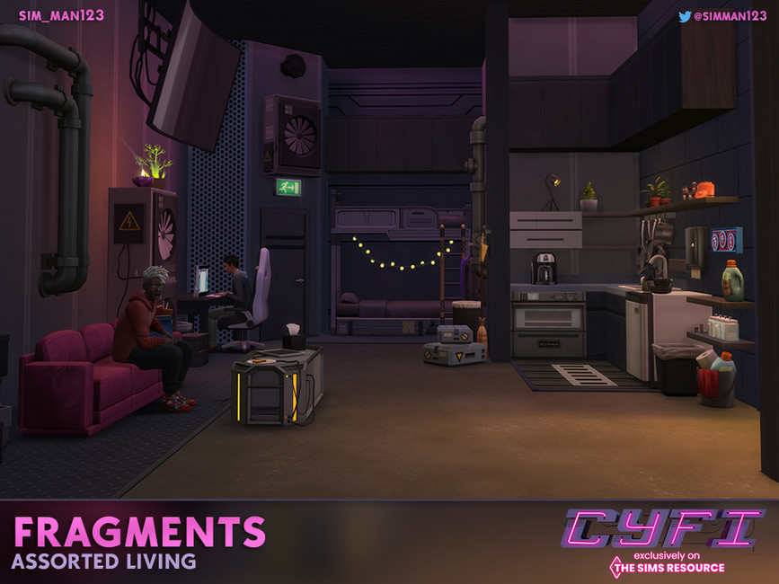 The Sims Resource - CyFi - Fragments