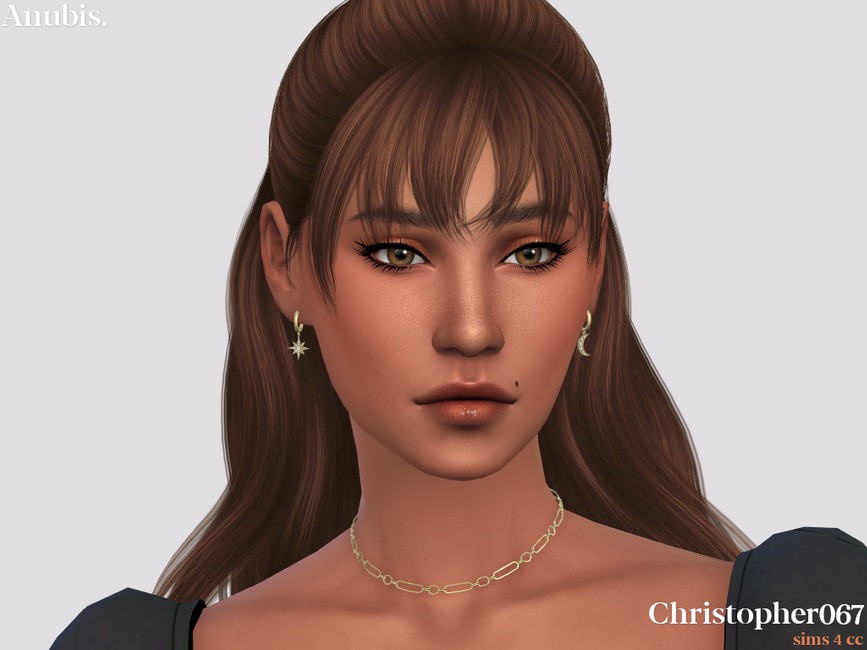 The Sims Resource - Anubis Earrings