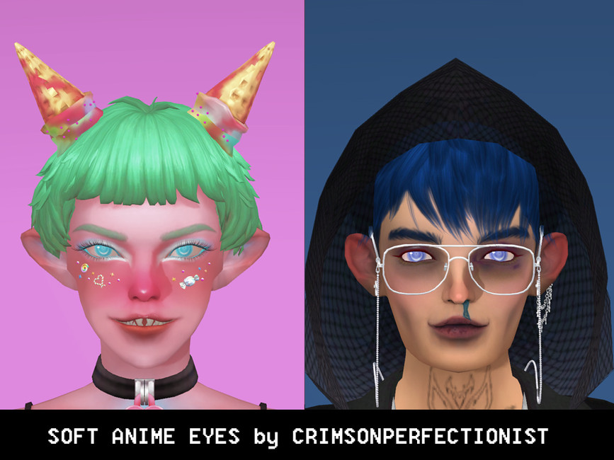 The Sims Resource - Eyecollection_Soft_Anime_Eyes