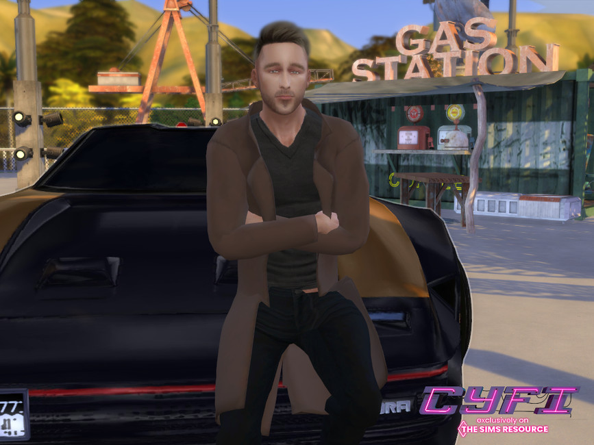The Sims Resource - [CyFi] Ryan Gosling as Officer K - Blade Runner 2049
