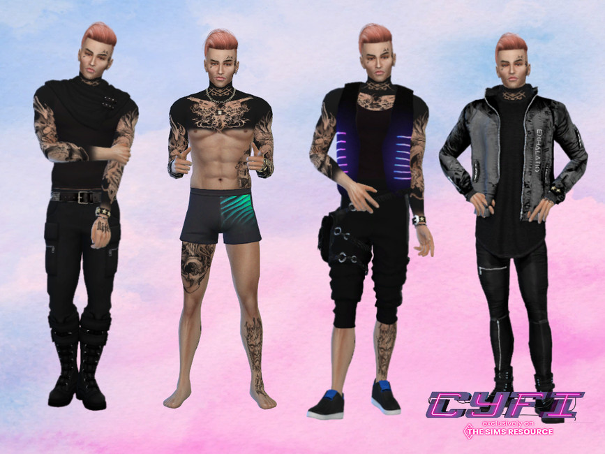 The Sims Resource - [CyFi] Ahren Rocheford