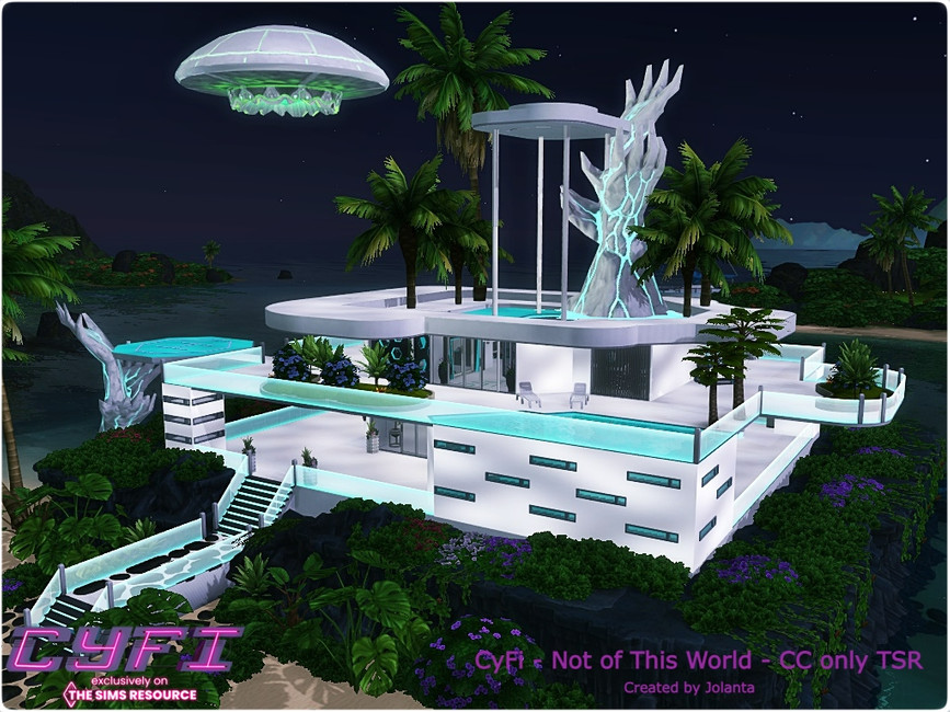The Sims Resource - CyFi - Not of This World - CC only TSR
