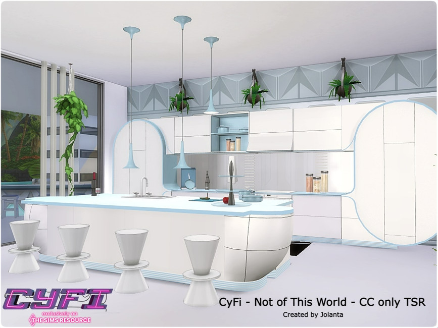 The Sims Resource - CyFi - Not of This World - CC only TSR