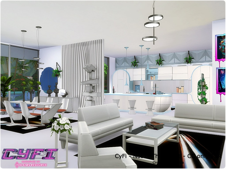 The Sims Resource - CyFi - Not of This World - CC only TSR