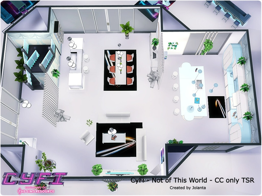 The Sims Resource - CyFi - Not of This World - CC only TSR