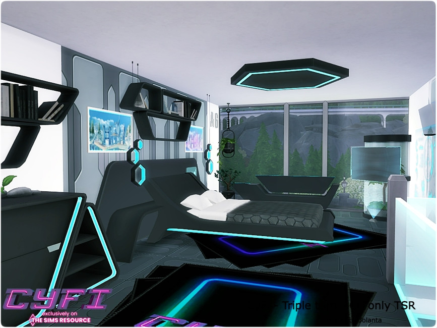 The Sims Resource - CyFi - Triple turn - CC only TSR