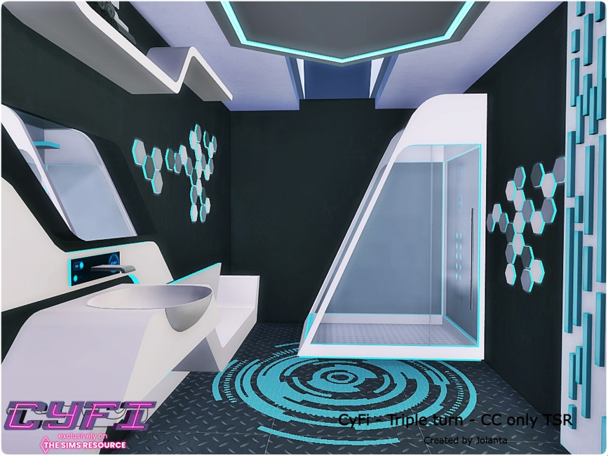 The Sims Resource - CyFi - Triple turn - CC only TSR