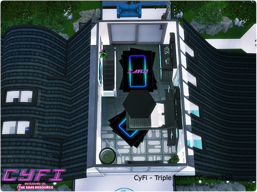 The Sims Resource - CyFi - Triple turn - CC only TSR