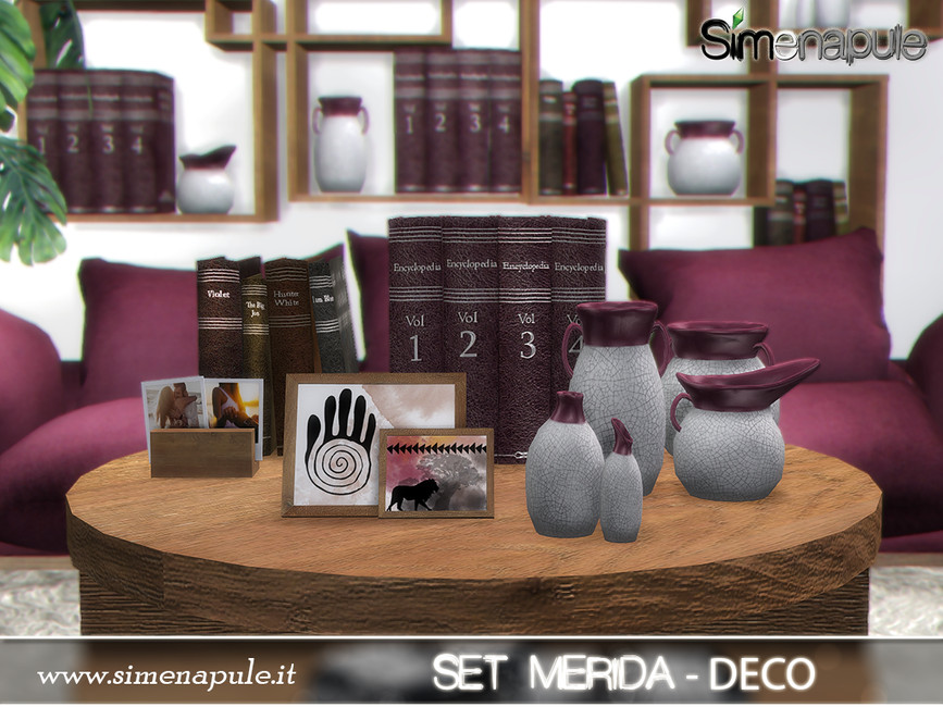 The Sims Resource - Set Merida Deco