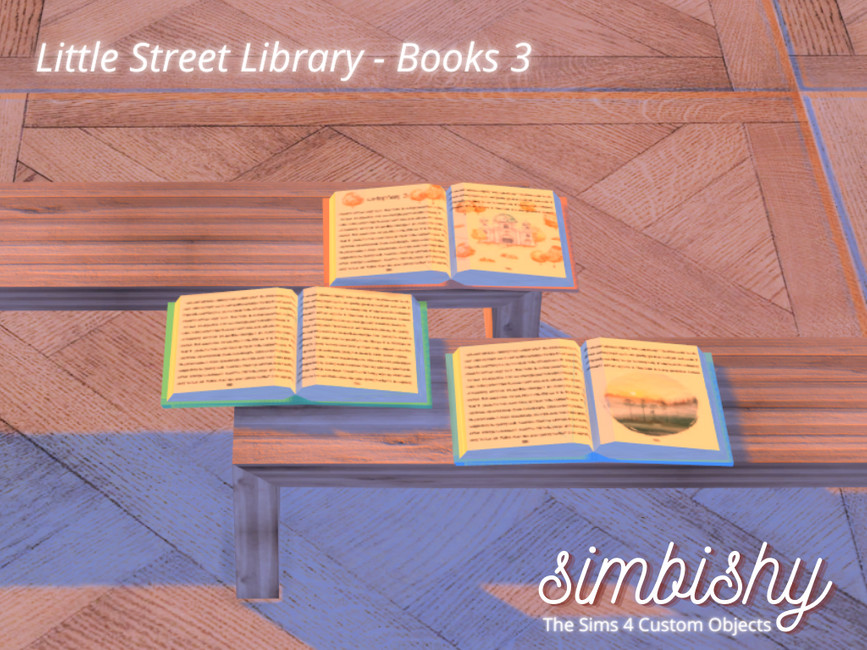 The Sims Resource - Little Street Library - Books 3