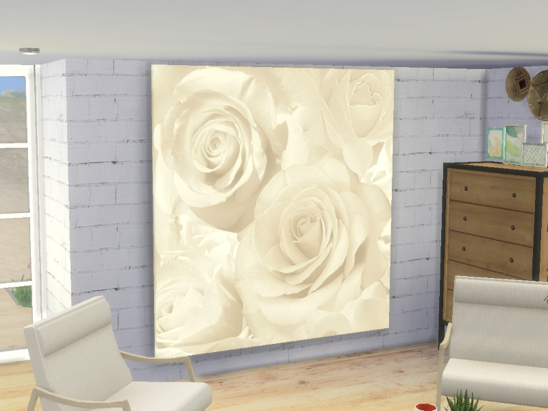 The Sims Resource | Roses Canvas - Large