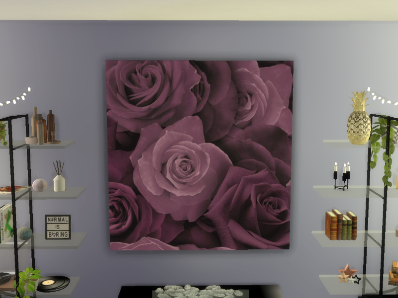 The Sims Resource | Roses Canvas - Large