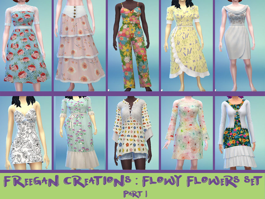 The Sims Resource - Flowy Flowers Part 1