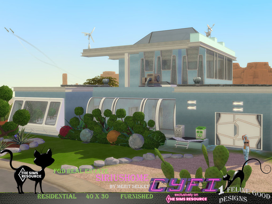 The Sims Resource - CyFi FGD SiriusHome