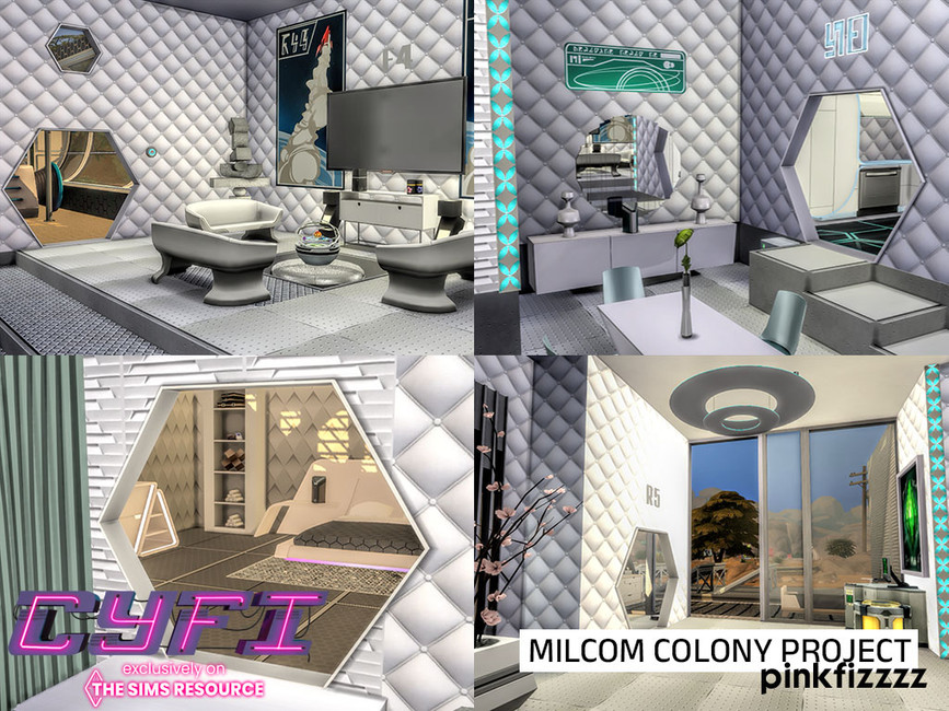 The Sims Resource - Cyfi - Milcrom Colony Project