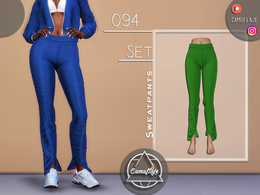 The Sims Resource - SET 094 - Sweatpants