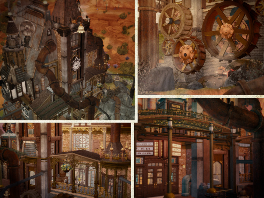 The Sims Resource - Steampunk Mansion
